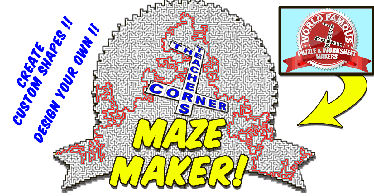 Maze Generator | Custom Shapes and Difficulty!